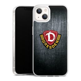 DeinDesign iPhone 13 Handy Silikon H&uuml;lle Case transparent Handyh&uuml;lle Sgd Official Licensed Product Sg Dynamo Dresden Silikon Case