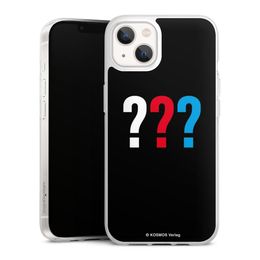 DeinDesign iPhone 13 Handy Silikon H&uuml;lle Case transparent Handyh&uuml;lle Official Licensed Product Die Drei ??? Logo Silikon Case