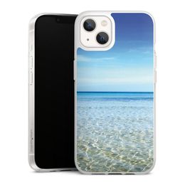 DeinDesign iPhone 13 Handy Silikon H&uuml;lle Case transparent Handyh&uuml;lle Urlaub Sky Ocean Silikon Case