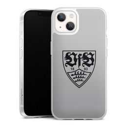 DeinDesign iPhone 13 Handy Silikon H&uuml;lle Case transparent Handyh&uuml;lle Logo Official Licensed Product Vfb Stuttgart Silikon Case