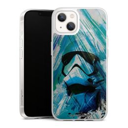 DeinDesign iPhone 13 Handy Silikon H&uuml;lle Case transparent Handyh&uuml;lle Colourful Stormtrooper Star Wars Silikon Case