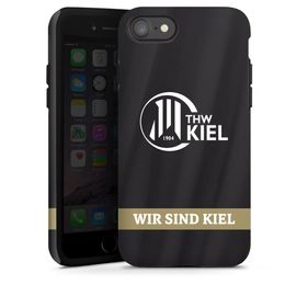 DeinDesign iPhone SE (2020) Handy Panzer Handyh&uuml;lle robuste Outdoor H&uuml;lle Schutzh&uuml;lle matt Thw Kiel Handball Merchandise Tough Case