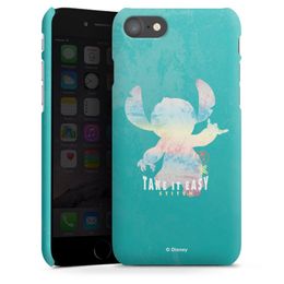 DeinDesign iPhone SE (2022) Handy Premium Case Smartphone Handyh&uuml;lle Schutzh&uuml;lle matt Official Licensed Product Lilo & Stitch Disney Premium Case