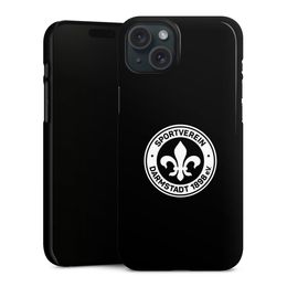 DeinDesign iPhone 15 Plus Handy Premium Case Smartphone Handyh&uuml;lle Schutzh&uuml;lle gl&auml;nzend Sv Darmstadt 98 Official Licensed Product Logo Premium Case