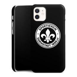 DeinDesign iPhone 12 mini Handy Premium Case Smartphone Handyh&uuml;lle Schutzh&uuml;lle gl&auml;nzend Sv Darmstadt 98 Official Licensed Product Logo Premium Case