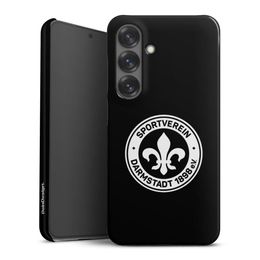 DeinDesign Galaxy S25 Handy Premium Case Smartphone Handyh&uuml;lle Schutzh&uuml;lle gl&auml;nzend Sv Darmstadt 98 Official Licensed Product Logo Premium Case