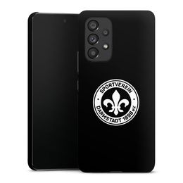 DeinDesign Galaxy A53 5G Handy Premium Case Smartphone Handyh&uuml;lle Schutzh&uuml;lle gl&auml;nzend Logo Sv Darmstadt 98 Official Licensed Product Premium Case