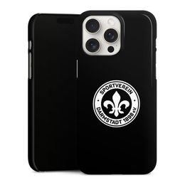 DeinDesign iPhone 15 Pro Max Handy Premium Case Smartphone Handyh&uuml;lle Schutzh&uuml;lle gl&auml;nzend Sv Darmstadt 98 Official Licensed Product Logo Premium Case