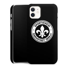 DeinDesign iPhone 12 mini Handy Premium Case Smartphone Handyh&uuml;lle Schutzh&uuml;lle matt Sv Darmstadt 98 Official Licensed Product Logo Premium Case