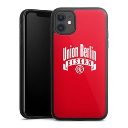 DeinDesign iPhone 11 Handy Gallery Case Handyh&uuml;lle 9H Geh&auml;rtetes Glas R&uuml;ckseite H&uuml;lle 1. Fc Union Berlin Official Licensed Product Fcu Gallery Case