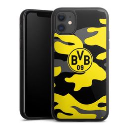 DeinDesign iPhone 11 Handy Gallery Case Handyh&uuml;lle 9H Geh&auml;rtetes Glas R&uuml;ckseite H&uuml;lle Borussia Dortmund Bvb Merchandise Gallery Case