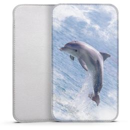 DeinDesign iPhone 16 Pro Max Handy H&uuml;lle Tasche Sleeve Socke Schutzh&uuml;lle Wale Ocean Dolphin Sleeve