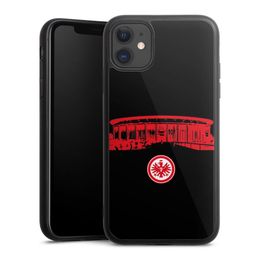 DeinDesign iPhone 11 Handy Gallery Case Handyh&uuml;lle 9H Geh&auml;rtetes Glas R&uuml;ckseite H&uuml;lle Eintracht Frankfurt Official Licensed Product Stadium Gallery Case