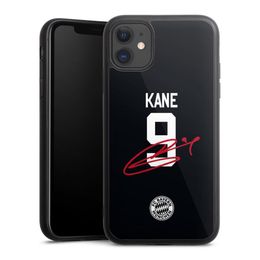DeinDesign iPhone 11 Handy Gallery Case Handyh&uuml;lle 9H Geh&auml;rtetes Glas R&uuml;ckseite H&uuml;lle Jersey Harry Kane Fc Bayern M&uuml;nchen Gallery Case