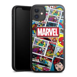 DeinDesign iPhone 11 Handy Gallery Case Handyh&uuml;lle 9H Geh&auml;rtetes Glas R&uuml;ckseite H&uuml;lle Muster Comic Marvel Gallery Case