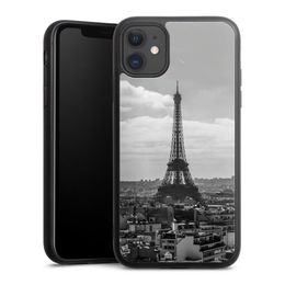 DeinDesign iPhone 11 Handy Gallery Case Handyh&uuml;lle 9H Geh&auml;rtetes Glas R&uuml;ckseite H&uuml;lle Eiffeltour Paris France Gallery Case