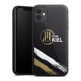DeinDesign iPhone 11 Handy Gallery Case Handyh&uuml;lle 9H Geh&auml;rtetes Glas R&uuml;ckseite H&uuml;lle Logo Handball Thw Kiel Gallery Case