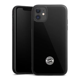 DeinDesign iPhone 11 Handy Gallery Case Handyh&uuml;lle 9H Geh&auml;rtetes Glas R&uuml;ckseite H&uuml;lle Official Licensed Product Fcb Fc Bayern M&uuml;nchen Gallery Case