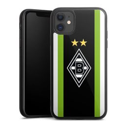 DeinDesign iPhone 11 Handy Gallery Case Handyh&uuml;lle 9H Geh&auml;rtetes Glas R&uuml;ckseite H&uuml;lle Logo Borussia M&ouml;nchengladbach Gladbach Gallery Case