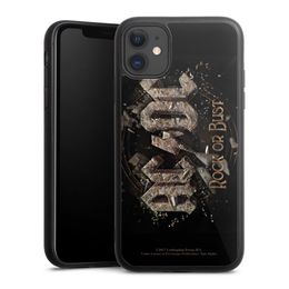 DeinDesign iPhone 11 Handy Gallery Case Handyh&uuml;lle 9H Geh&auml;rtetes Glas R&uuml;ckseite H&uuml;lle Acdc Official Licensed Product Rock Or Bust Gallery Case