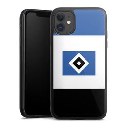 DeinDesign iPhone 11 Handy Gallery Case Handyh&uuml;lle 9H Geh&auml;rtetes Glas R&uuml;ckseite H&uuml;lle Bundesliga Official Licensed Product Hamburger Sv Gallery Case