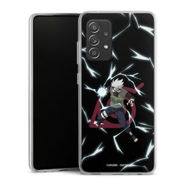 DeinDesign Galaxy A52s 5G Handy Silikon H&uuml;lle Case transparent Handyh&uuml;lle Kakashi Naruto Shippuden Official Licensed Product Silikon Case