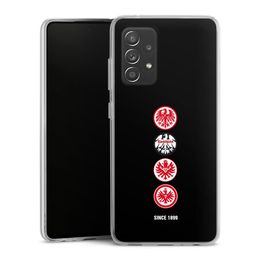 DeinDesign Galaxy A52s 5G Handy Silikon H&uuml;lle Case transparent Handyh&uuml;lle Sge Eintracht Frankfurt Soccer Silikon Case