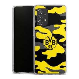 DeinDesign Galaxy A52s 5G Handy Silikon H&uuml;lle Case transparent Handyh&uuml;lle Borussia Dortmund Bvb Merchandise Silikon Case