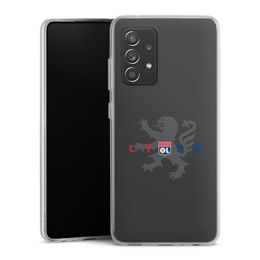 DeinDesign Galaxy A52s 5G Handy Silikon H&uuml;lle Case transparent Handyh&uuml;lle Olympique Lyonnais Olympique Lyon Ol Silikon Case