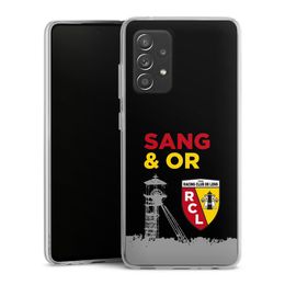 DeinDesign Galaxy A52s 5G Handy Silikon H&uuml;lle Case transparent Handyh&uuml;lle Racing Club De Lens Official Licensed Product Rcl Silikon Case