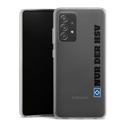 DeinDesign Galaxy A52s 5G Handy Silikon H&uuml;lle Case transparent Handyh&uuml;lle Hsv Transparent Hamburger Sv Silikon Case