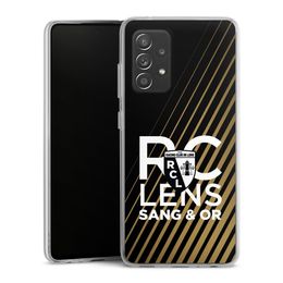 DeinDesign Galaxy A52s 5G Handy Silikon H&uuml;lle Case transparent Handyh&uuml;lle Racing Club De Lens Rcl Rc Lens Silikon Case
