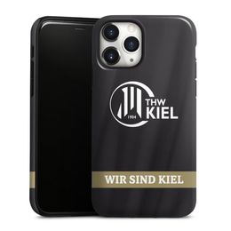 DeinDesign iPhone 11 Pro Handy Panzer Handyh&uuml;lle robuste Outdoor H&uuml;lle Schutzh&uuml;lle gl&auml;nzend Thw Kiel Handball Merchandise Tough Case