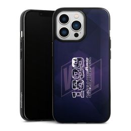 DeinDesign iPhone 13 Pro Handy Silikon H&uuml;lle Case schwarz Handyh&uuml;lle Vfl Osnabr&uuml;ck Sports Official Licensed Product