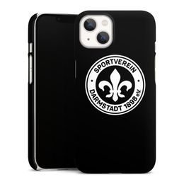 DeinDesign iPhone 13 Handy Premium Case Smartphone Handyh&uuml;lle Schutzh&uuml;lle matt Sv Darmstadt 98 Official Licensed Product Logo Premium Case