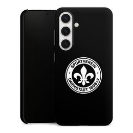 DeinDesign Galaxy S24 Handy Premium Case Smartphone Handyh&uuml;lle Schutzh&uuml;lle matt Sv Darmstadt 98 Official Licensed Product Logo Premium Case