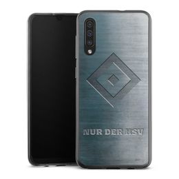 DeinDesign Galaxy A50 Handy Silikon H&uuml;lle Case transparent Handyh&uuml;lle Metallic Look Hsv Hamburger Sv Silikon Case