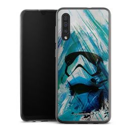 DeinDesign Galaxy A50 Handy Silikon H&uuml;lle Case transparent Handyh&uuml;lle Colourful Stormtrooper Star Wars Silikon Case