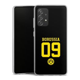 DeinDesign Galaxy A52s 5G Handy Silikon H&uuml;lle Case transparent Handyh&uuml;lle Bvb Jersey Borussia Dortmund Silikon Case