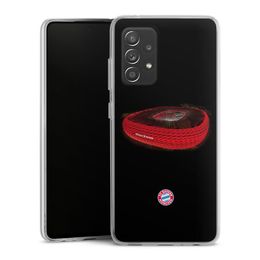 DeinDesign Galaxy A52s 5G Handy Silikon H&uuml;lle Case transparent Handyh&uuml;lle Fcb Fc Bayern M&uuml;nchen Official Licensed Product Stadium Silikon Case