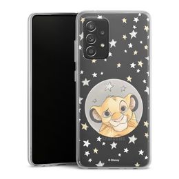 DeinDesign Galaxy A52s 5G Handy Silikon H&uuml;lle Case transparent Handyh&uuml;lle Simba Lion King Disney Silikon Case