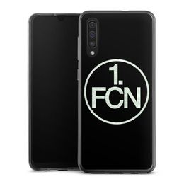 DeinDesign Galaxy A50 Handy Silikon H&uuml;lle Case transparent Handyh&uuml;lle 1. Fc N&uuml;rnberg Logo 1. Fcn Silikon Case