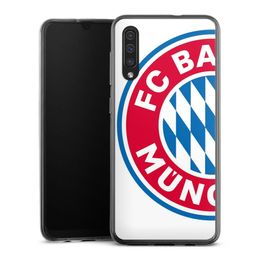 DeinDesign Galaxy A50 Handy Silikon H&uuml;lle Case transparent Handyh&uuml;lle Logo Fc Bayern M&uuml;nchen Fcb Silikon Case