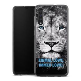 DeinDesign Galaxy A50 Handy Silikon H&uuml;lle Case transparent Handyh&uuml;lle Official Licensed Product Tsv 1860 M&uuml;nchen Lion Silikon Case