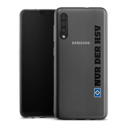 DeinDesign Galaxy A50 Handy Silikon H&uuml;lle Case transparent Handyh&uuml;lle Hsv Transparent Hamburger Sv Silikon Case