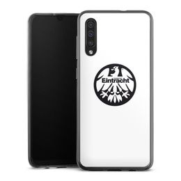 DeinDesign Galaxy A50 Handy Silikon H&uuml;lle Case transparent Handyh&uuml;lle Eagle Logo Eintracht Frankfurt Silikon Case