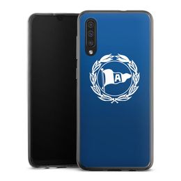 DeinDesign Galaxy A50 Handy Silikon H&uuml;lle Case transparent Handyh&uuml;lle Arminia Bielefeld Soccer Official Licensed Product Silikon Case