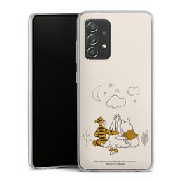 DeinDesign Galaxy A52s 5G Handy Silikon H&uuml;lle Case transparent Handyh&uuml;lle Winnie The Pooh Official Licensed Product Disney Silikon Case