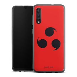 DeinDesign Galaxy A50 Handy Silikon H&uuml;lle Case transparent Handyh&uuml;lle Official Licensed Product Naruto Shippuden Sharingan Silikon Case