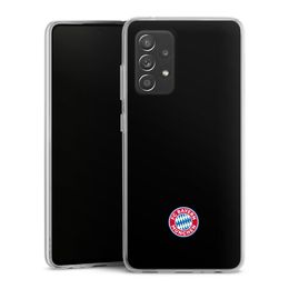 DeinDesign Galaxy A52s 5G Handy Silikon H&uuml;lle Case transparent Handyh&uuml;lle Fc Bayern M&uuml;nchen Fcb Logo Silikon Case